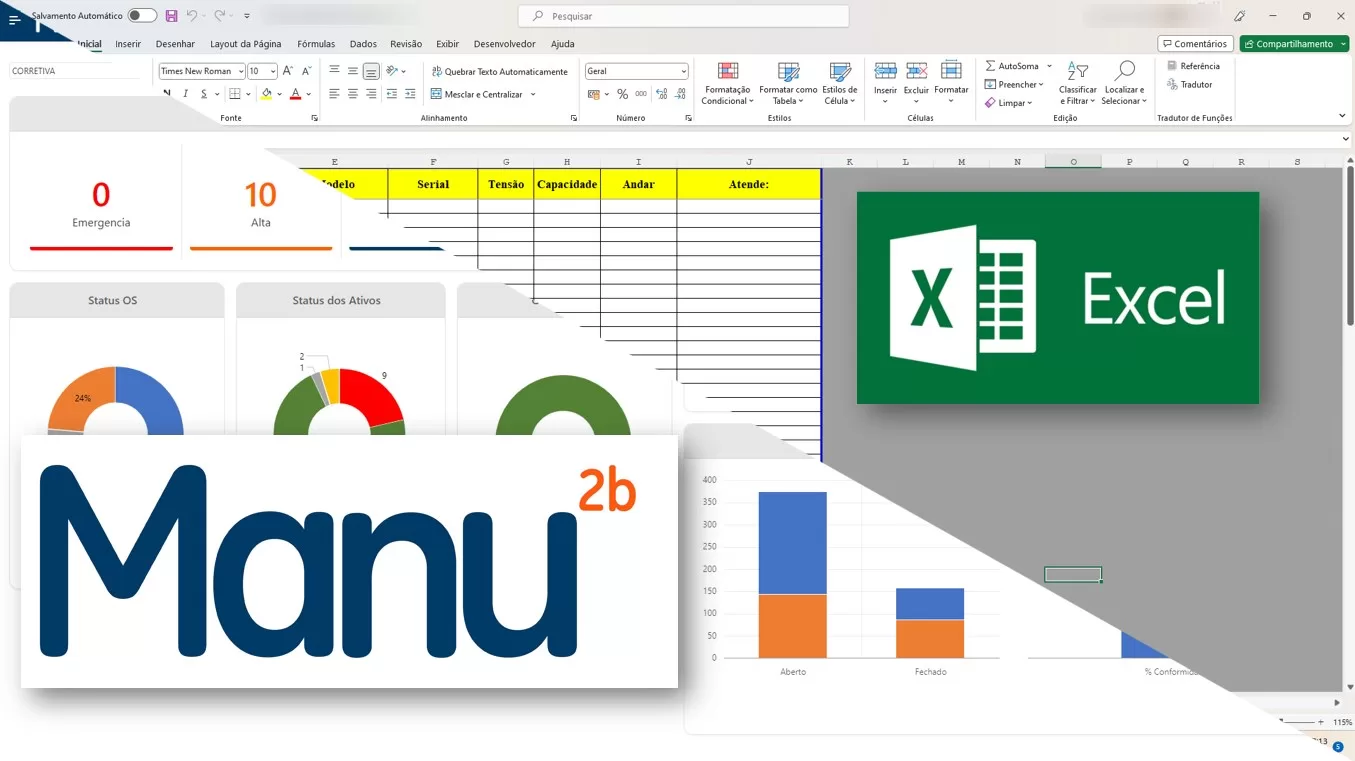 Manutenção Preventiva no Excel versus Sistema de Gestão Moderno